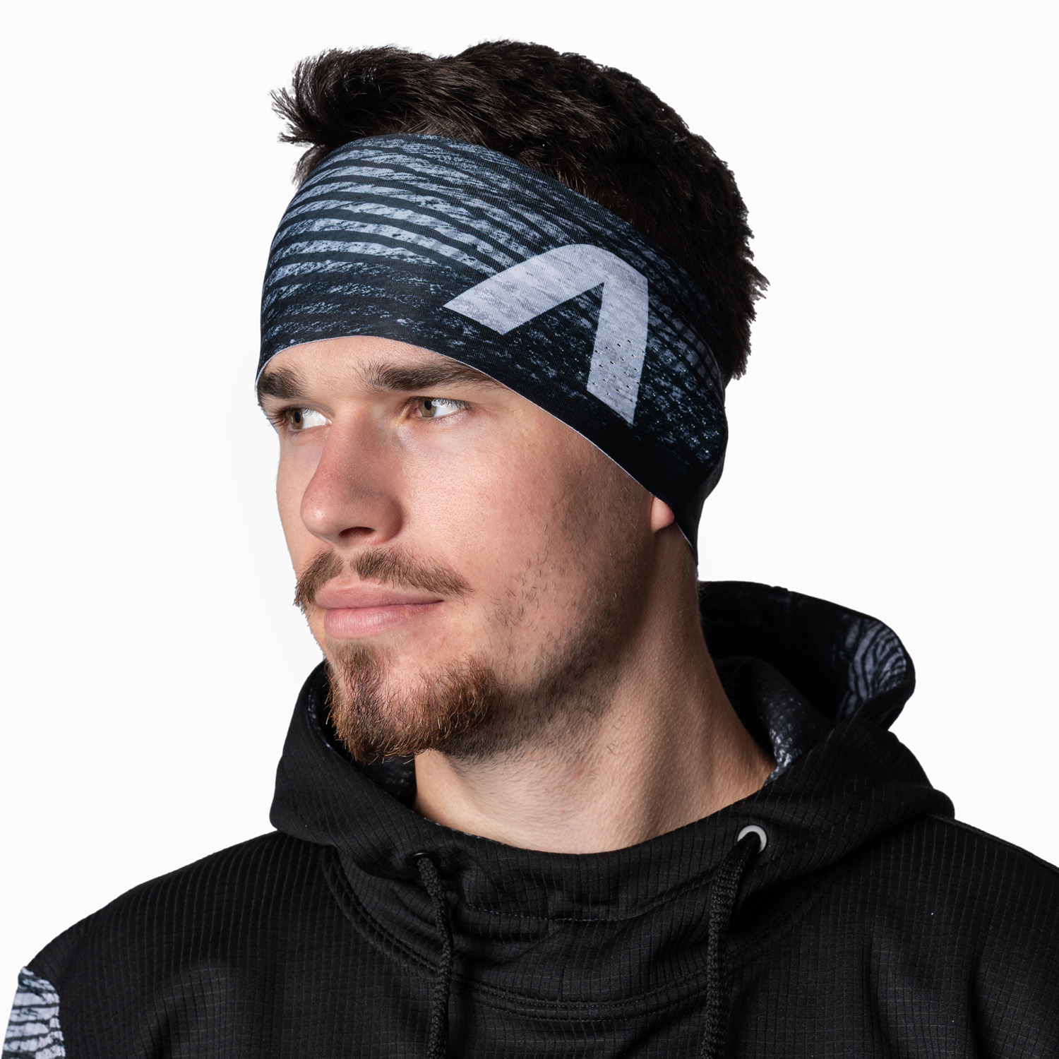 Sportovní čelenka ENDU šedá | ATEX Sportswear